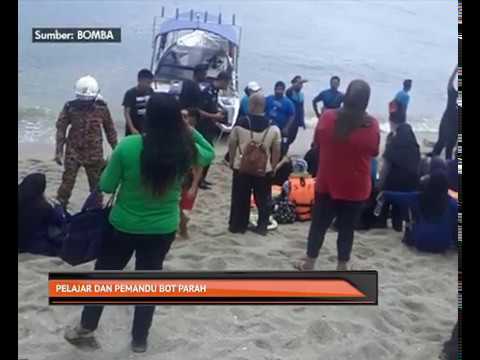 Pelajar dan pemandu bot parah