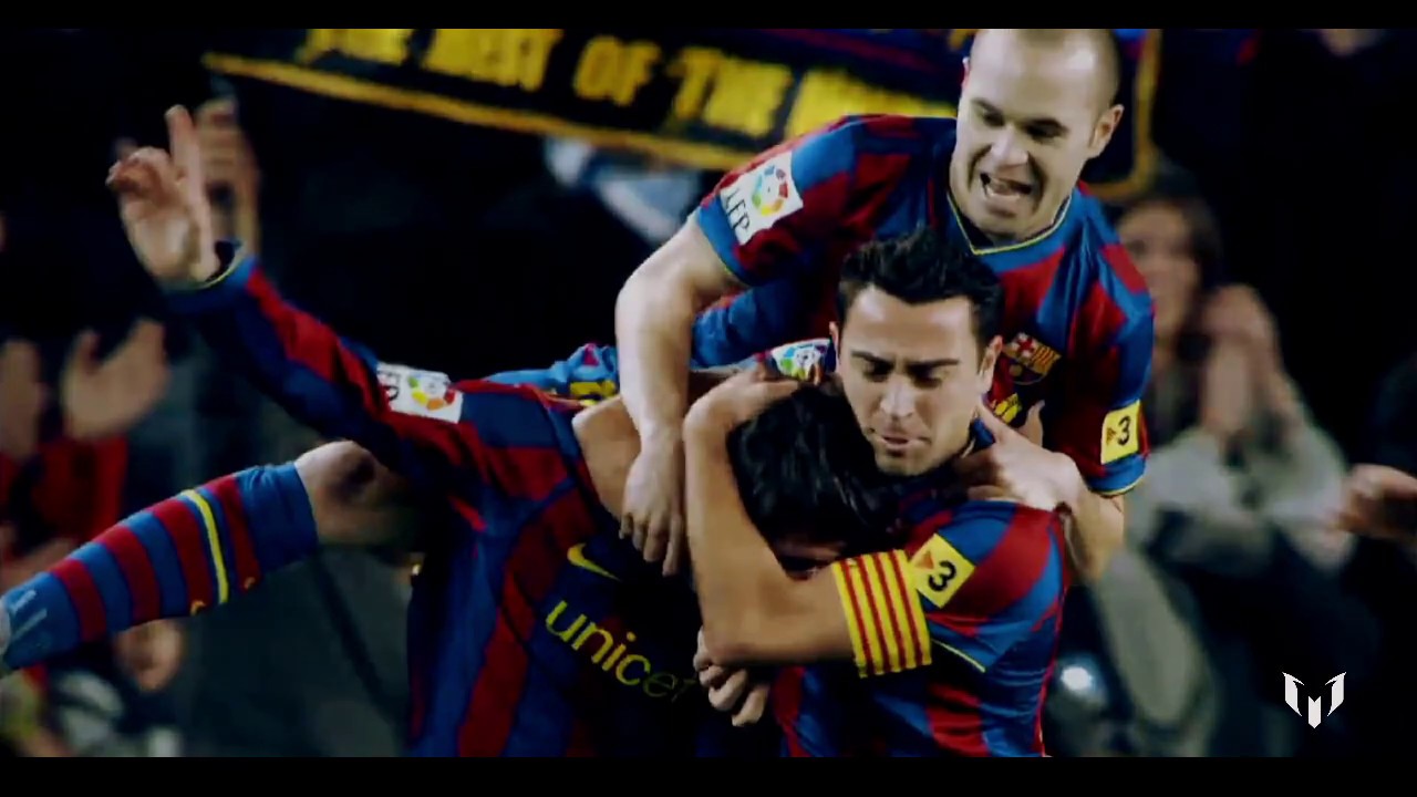 Messi Xavi Iniesta - Greatest Trio - YouTube