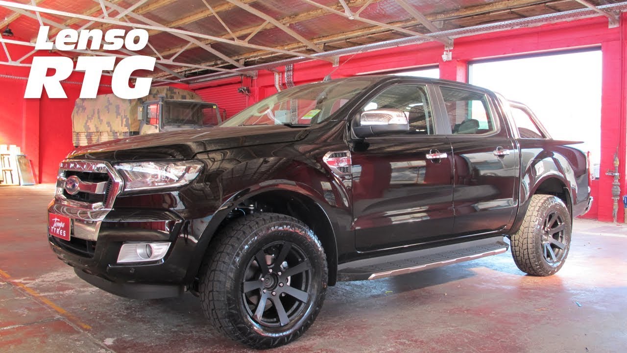 Ford Ranger w Lenso RTG - YouTube