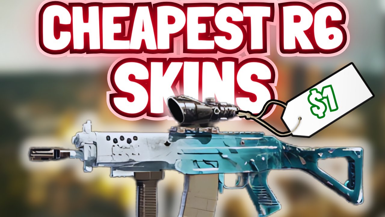 What are the Best CHEAP Siege Skins? - YouTube
