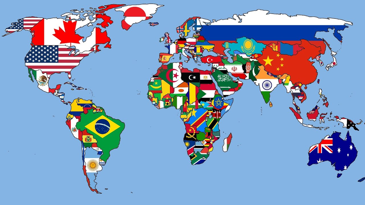 World Map in ibis paint - YouTube