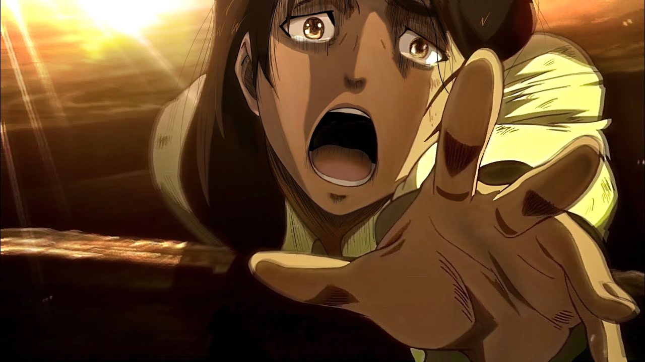 The Rumbling arrives at Marley | Attack on Titan Season 4 Part 2 [Blu ...