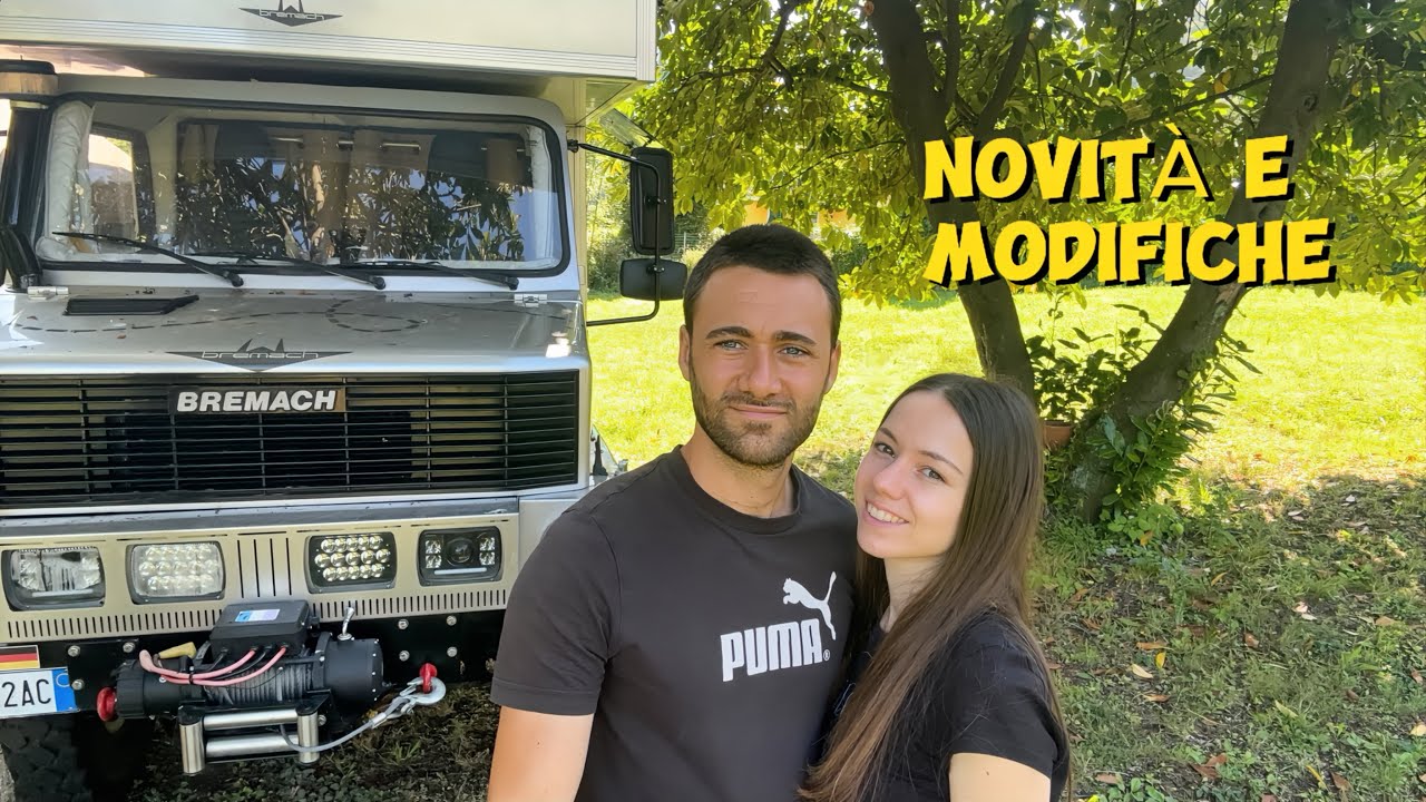 NOVITÀ E MODIFICHE SUL NOSTRO CAMPER 4X4 - YouTube
