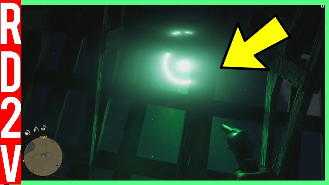 Red Dead Redemption 2 - Flying UFO Easter Egg First Look! (RDR2) - YouTube