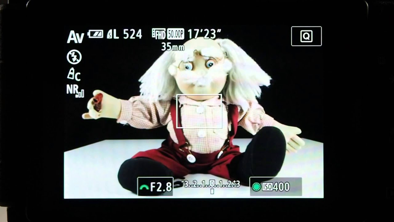 Canon G5 X - menu szybkich nastaw - YouTube