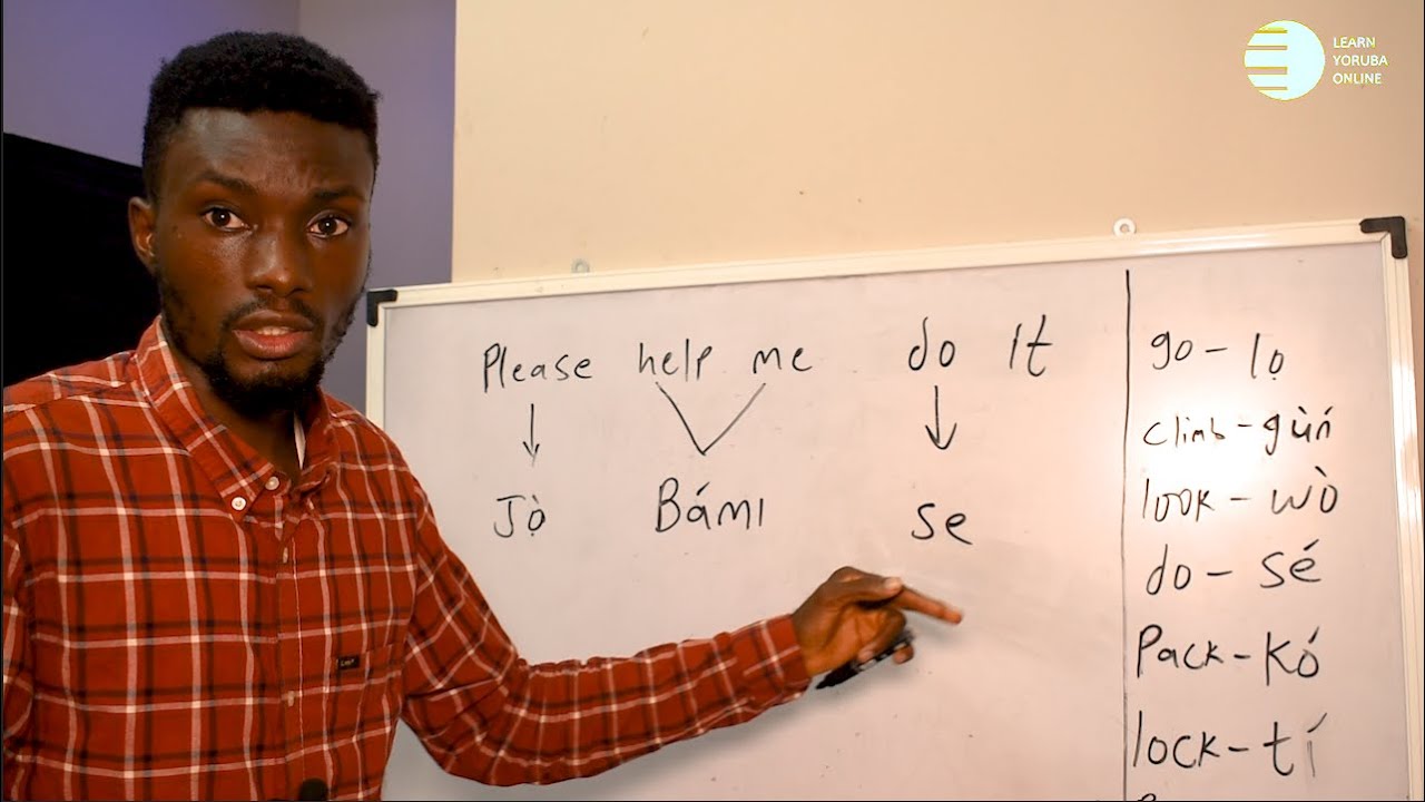 How to Ask for Help in Yoruba Language | Yoruba Language for Beginners ...