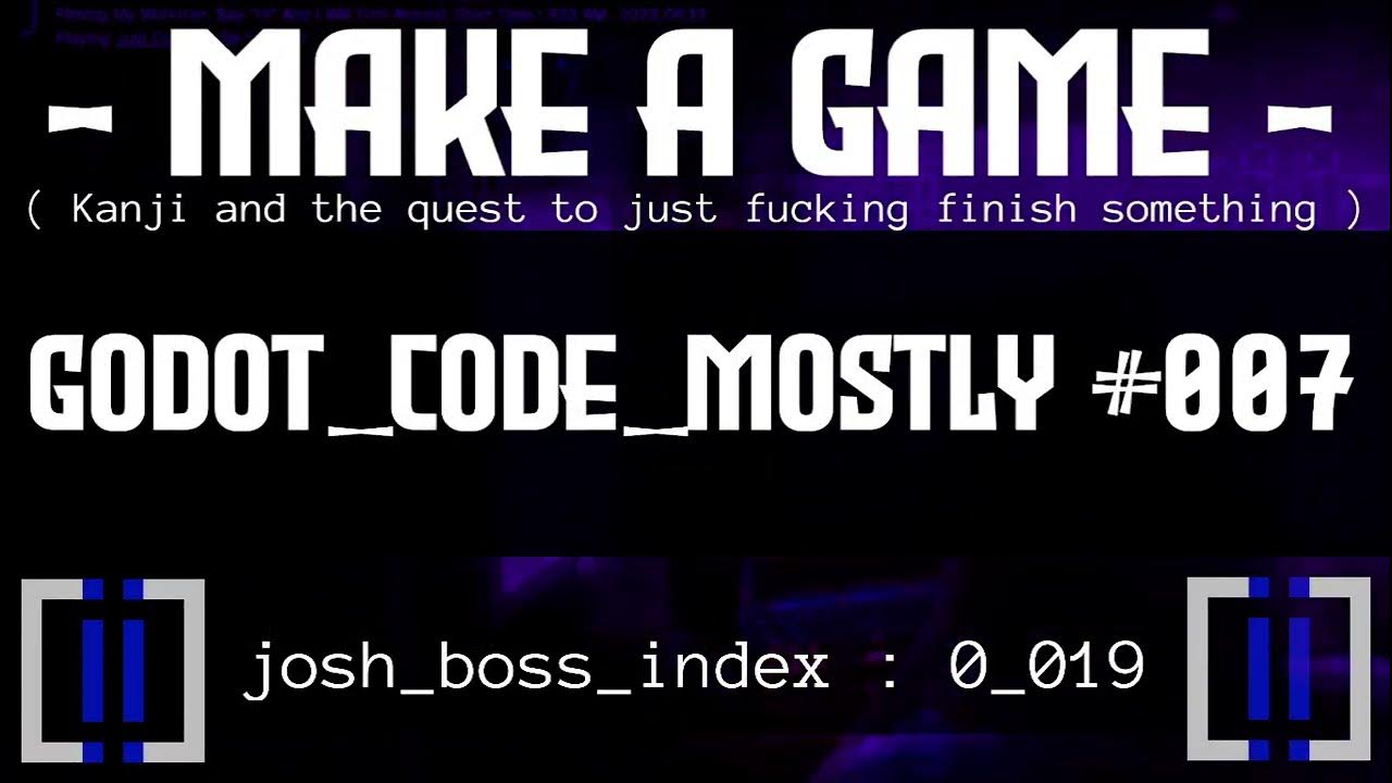 GODOT 001 : Avoiding Spaghetti Code In Godot - YouTube