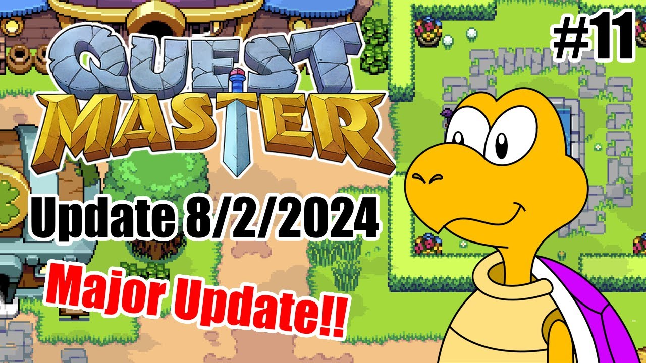 Quest Master Update #11: MAJOR UPDATE! - YouTube