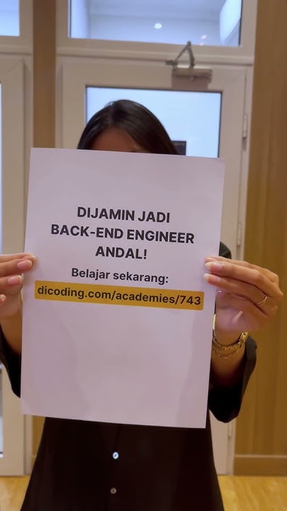 Kelas Back End Pemula dengan Python🙆🏻‍♀️ - YouTube