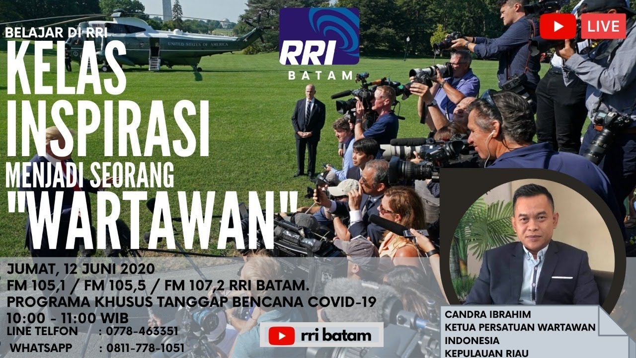 BELAJAR DI RRI, KELAS INSPIRASI RRI BATAM - YouTube
