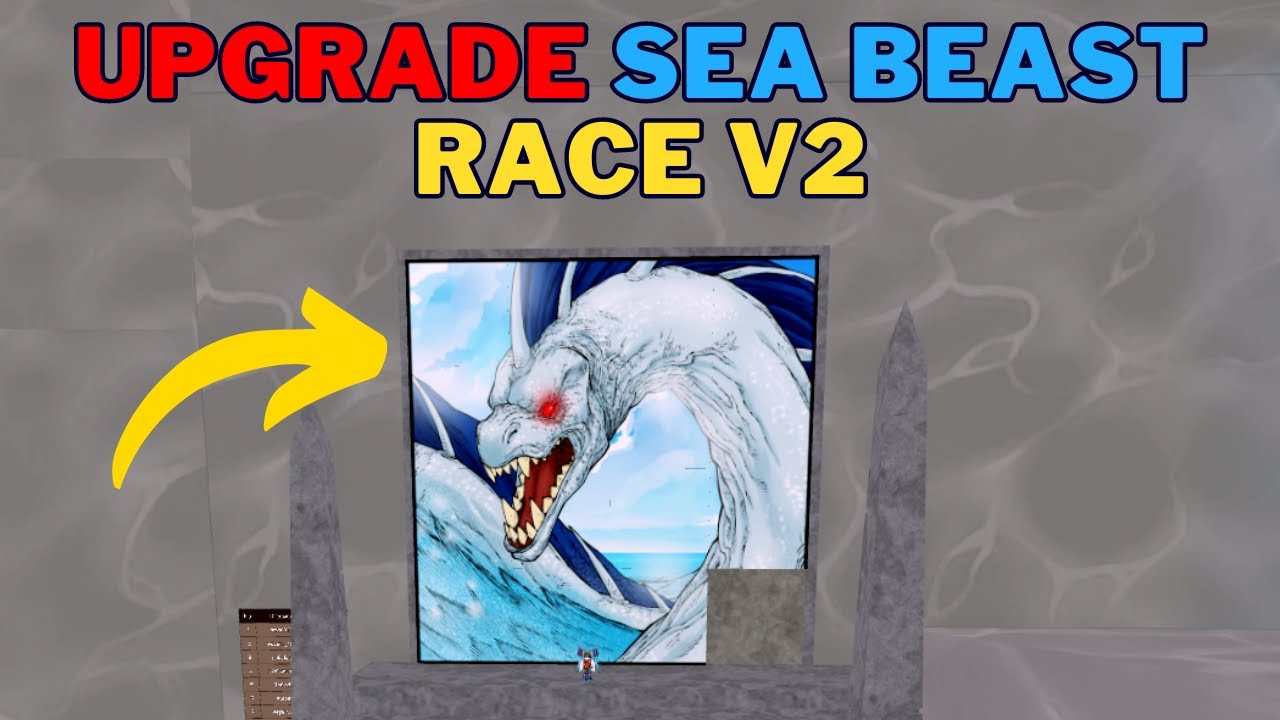 How To Upgrade Sea Beast Race | Sea Beast Race V2 | King Legacy - YouTube