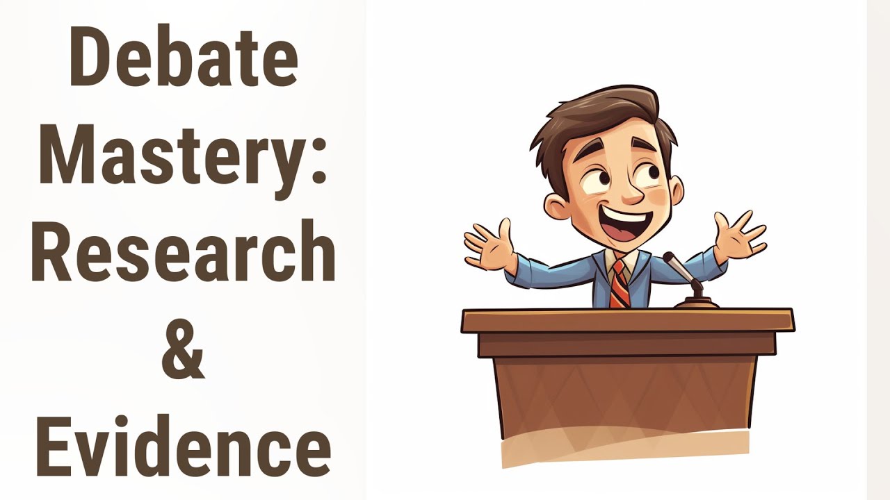 Master the Art of Debate: Research and Evidence Gathering - YouTube
