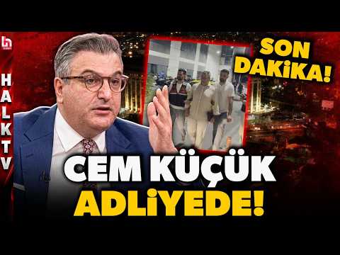 SON DAKİKA! EMNİYETTEKİ İŞLEMLERİ TAMAMLANDI! Dün gözaltına alınan Cem Küçük adliyeye sevk edildi!