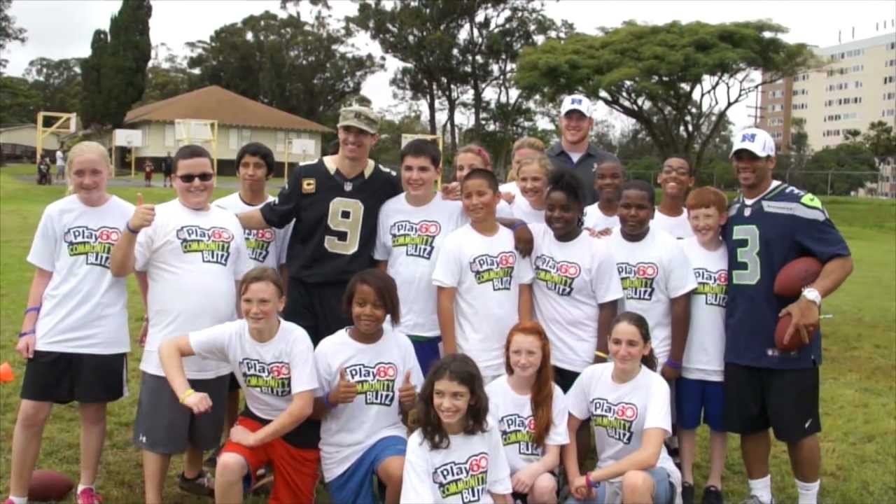 NFL Play60 Comes to Wheeler Middle School - YouTube