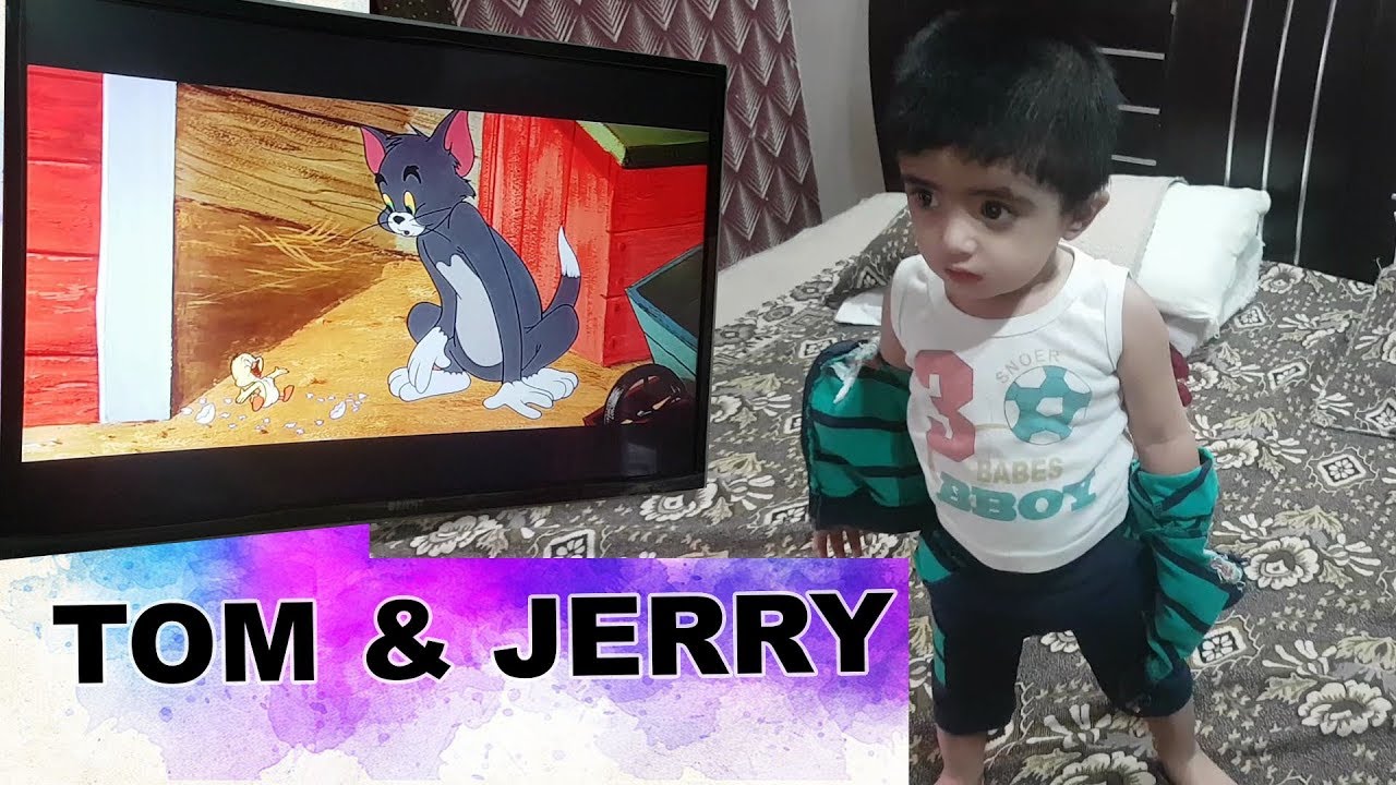 Shanaya Is Watching Tom And Jerry Cartoons | Shanaya Sandhu - YouTube