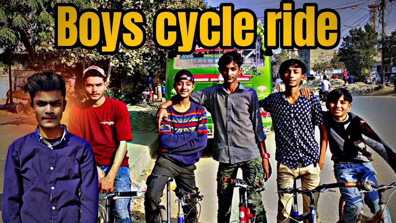 Boys cycle ride 💪 #cycling #trending #boyfriend - YouTube