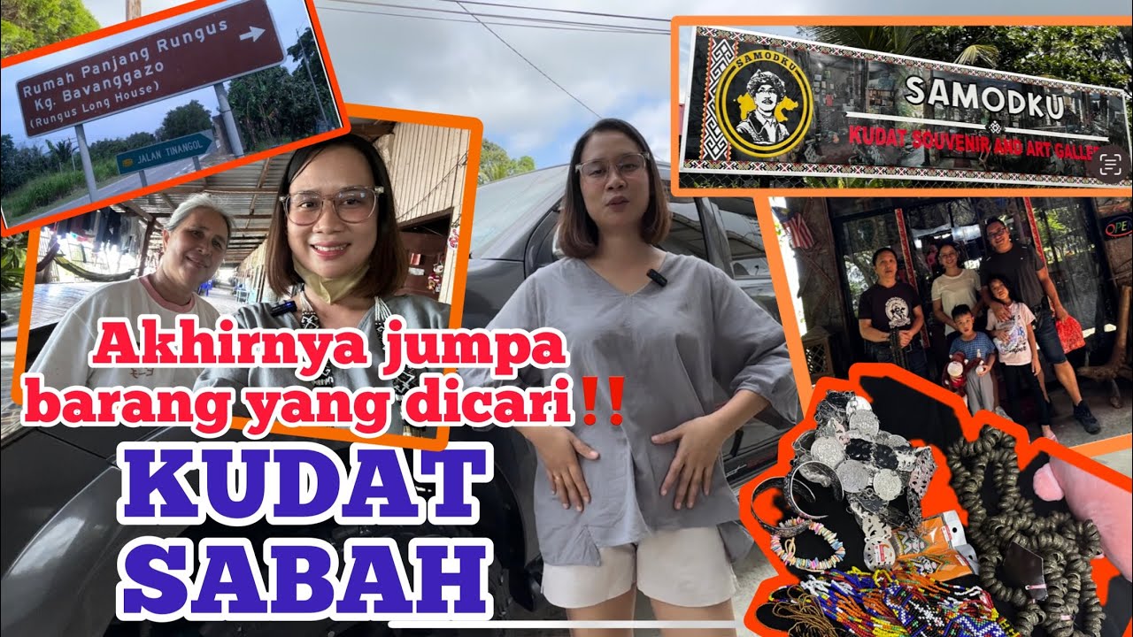Traditional accessories hunting in KUDAT SABAH | PESTA KAAMATAN MENUAI ...