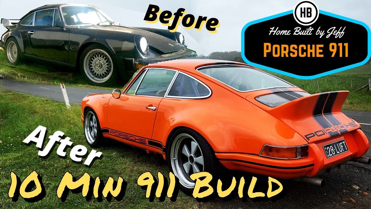 Building a Porsche 911 in 10 minutes: 5 years in 10 minutes - YouTube