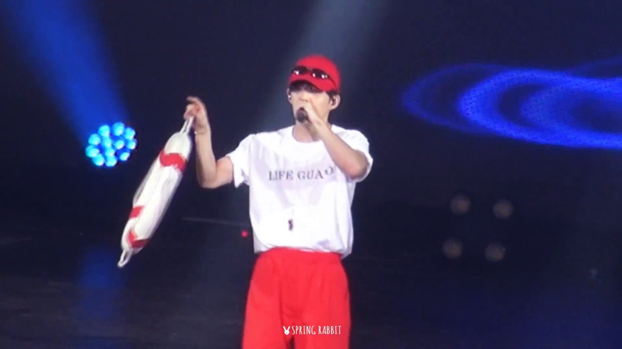 180204 SEVENTEEN in CARAT LAND - swimming fool (에스쿱스 focus) - YouTube