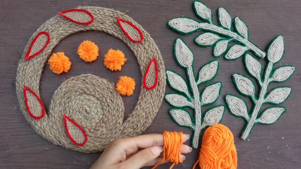 DIY Smart Home Decor Ideas With Jute Rope || Easy Handmade Jute Decor ...