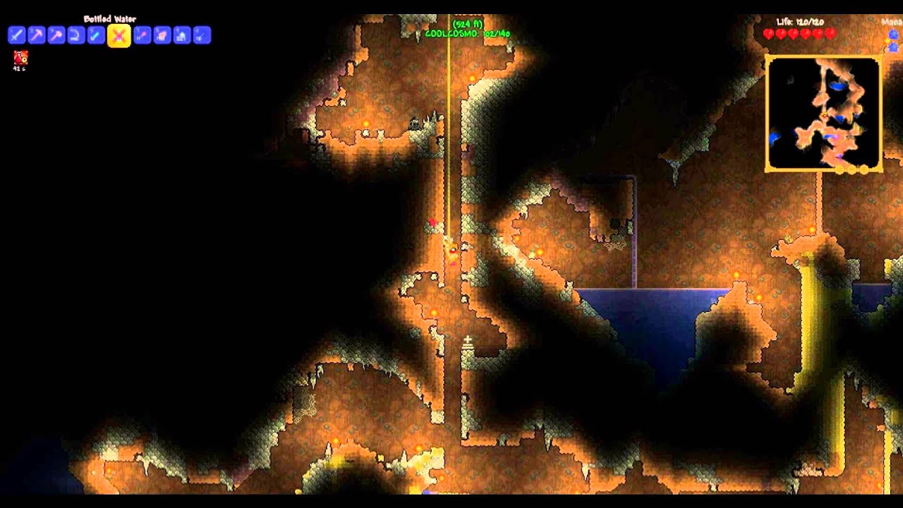 Terraria- Attack of the Spiders (6) - YouTube