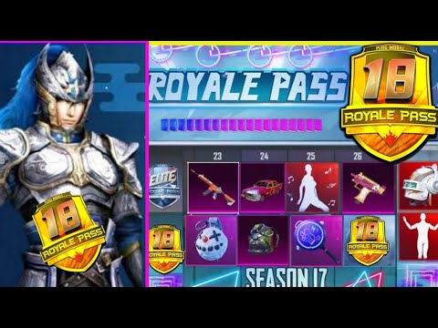 SEASON 18 LEAKS OF ROYAL PASS - S18 PUBG MOBILE | RP AND TIER REWARDS ...