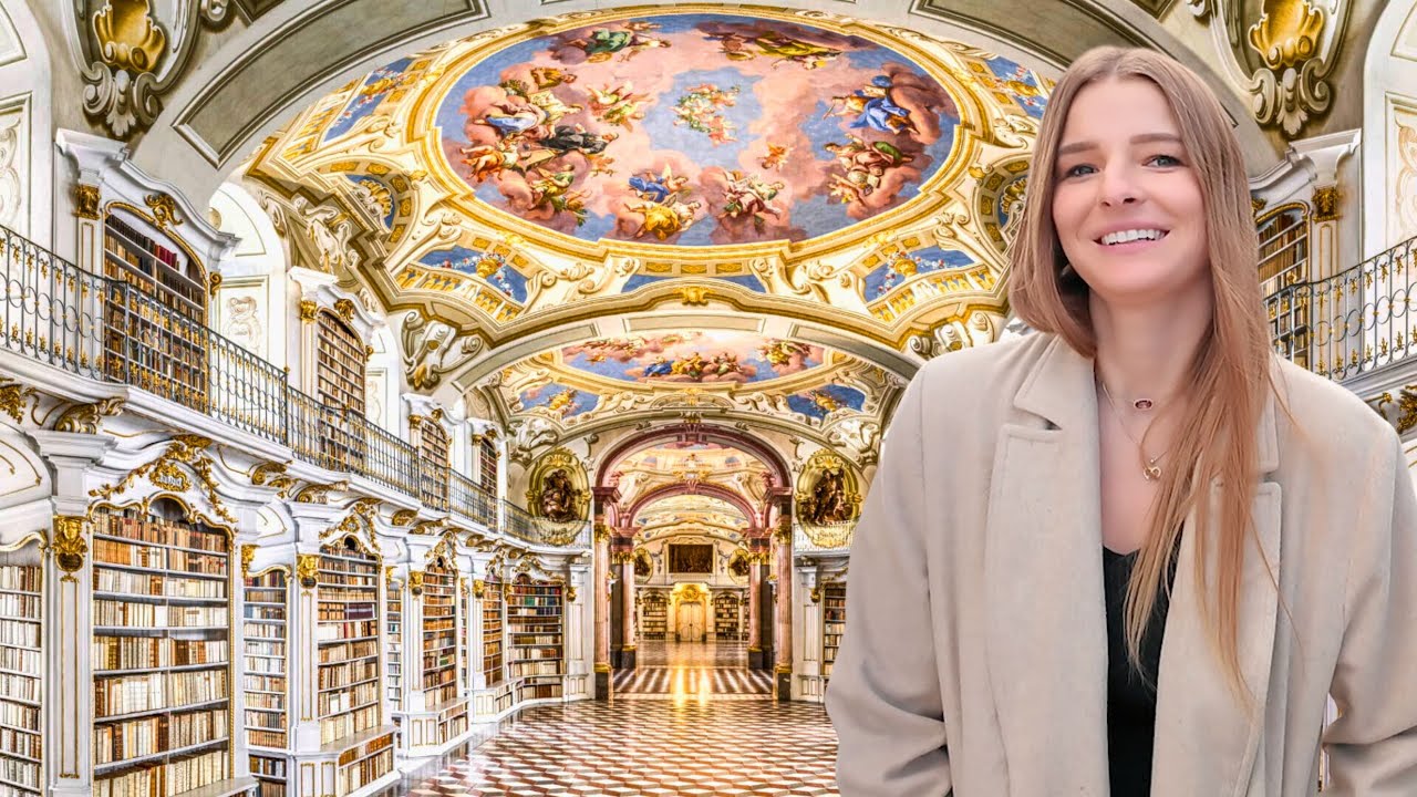 This Is the Most Beautiful Library in the World! Stift Admont, Austria ...