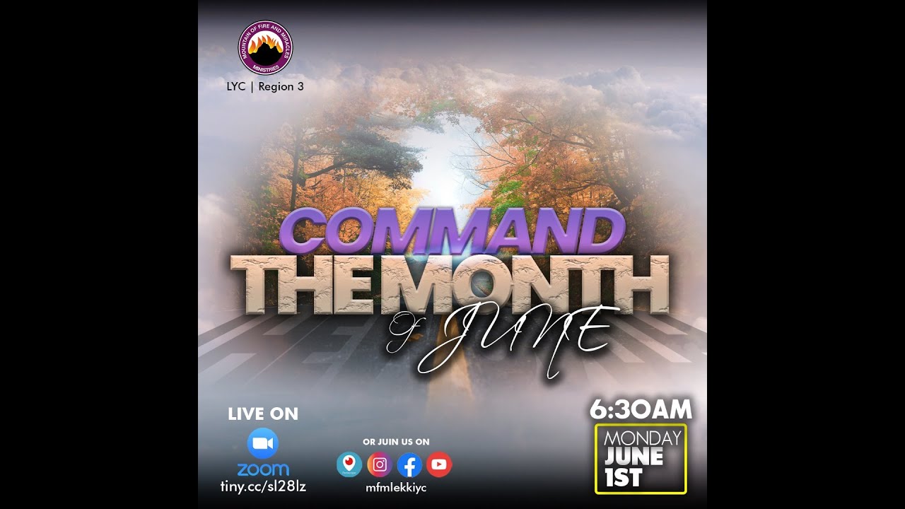 Online | Command The Month Prayers | June 1st 2020 - YouTube