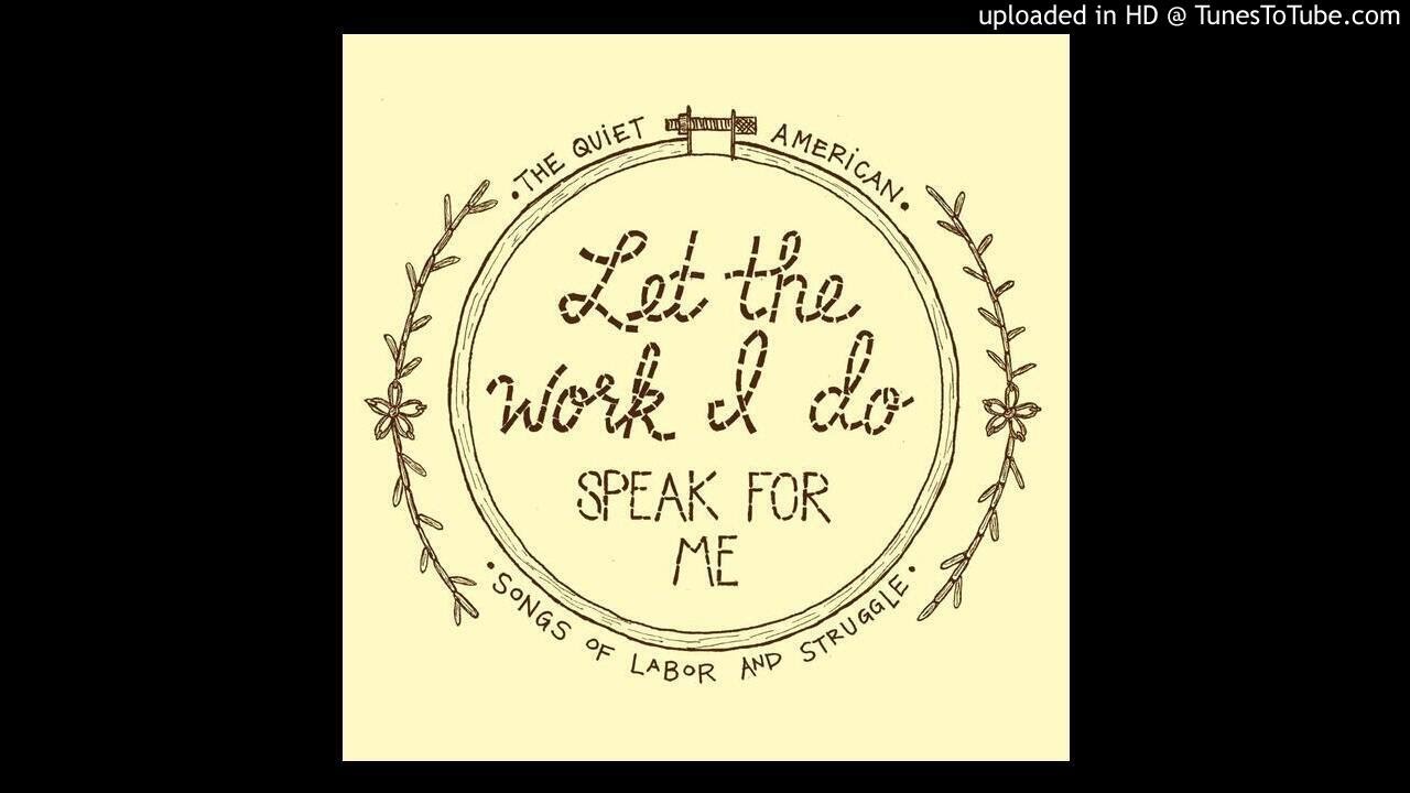 8. LET THE WORK I DO, SPEAK FOR ME - YouTube