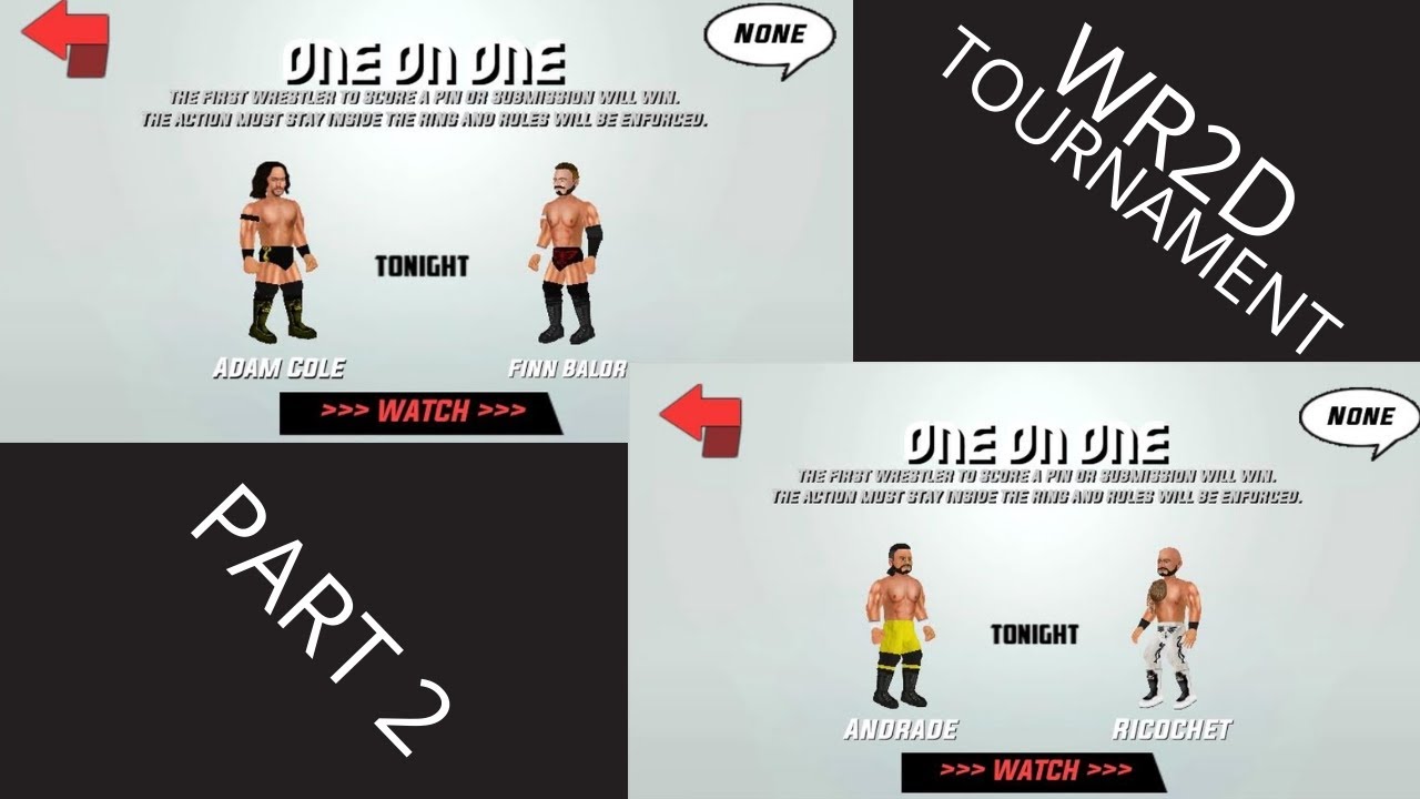 WR2D Tournament Part 2 - YouTube