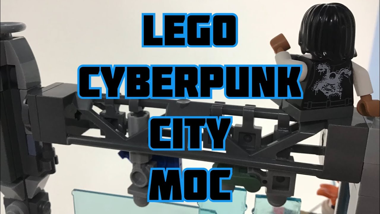 LEGO Cyberpunk city - YouTube