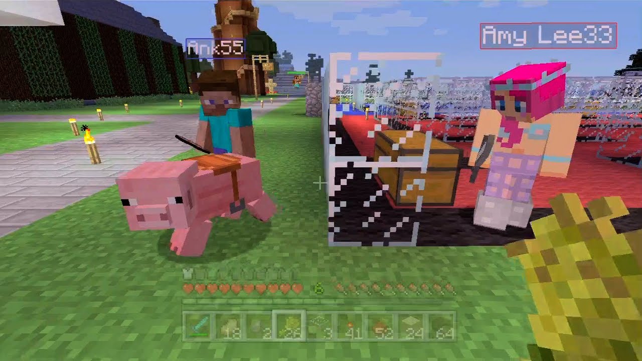 Minecraft Xbox - Pig Maze [94] - YouTube