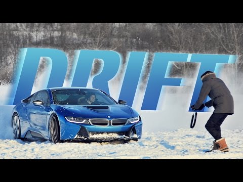 Drifting the BMW i8 in the Snow. iLife. iTimes.