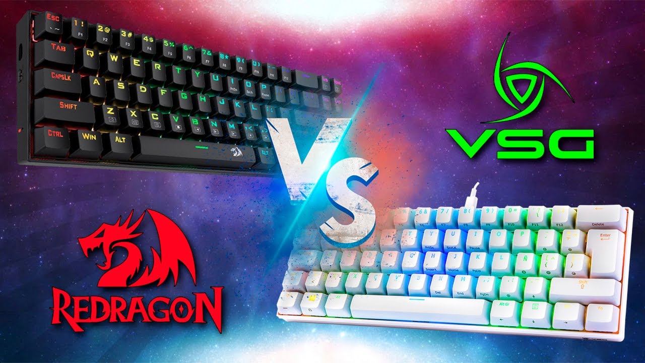 VSG Mintaka VS Redragon Deimos ¿QUÉ TECLADO MECÁNICO VALE LA PENA? - YouTube