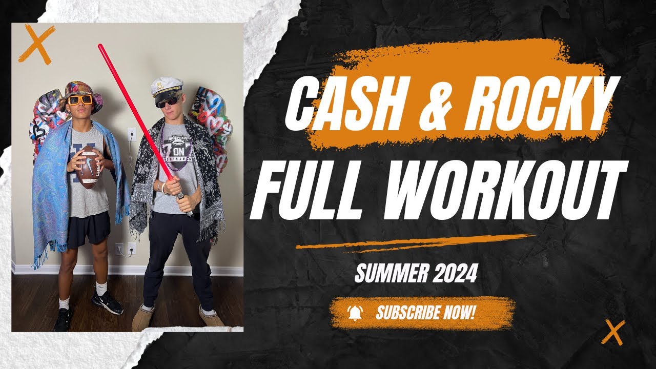 Cash Cahill & Rocky Orozco Full Field Workout - YouTube