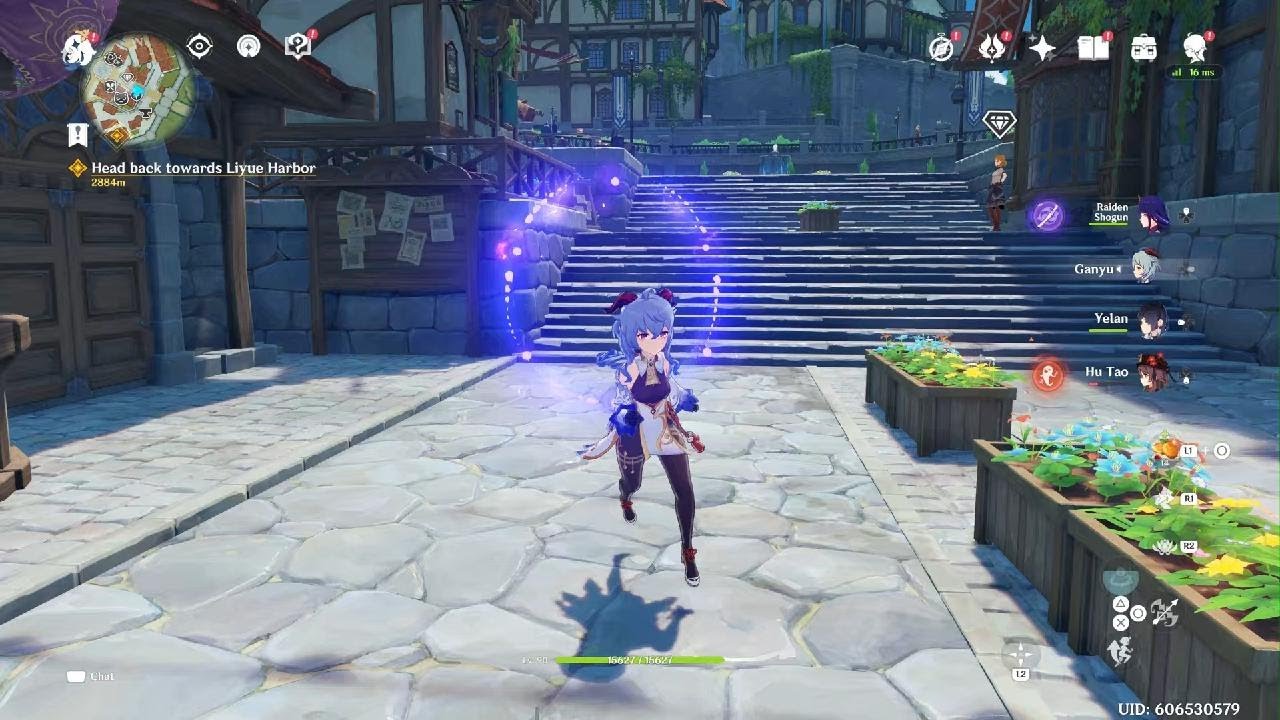 Genshin Impact Ganyu LV 90 Raiden Ascend - YouTube