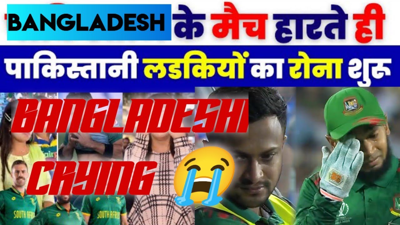 bangladesh and Pakistani crying after lost cricket match against India ...