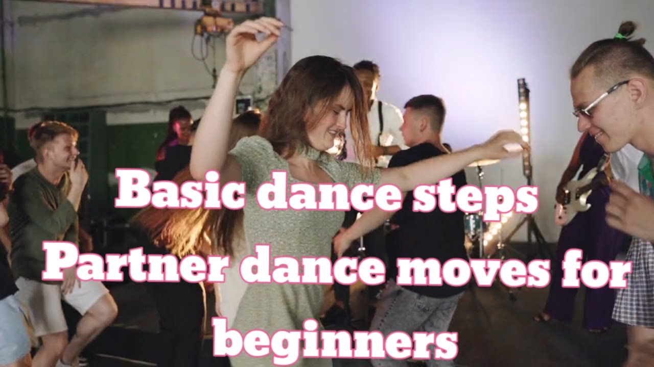 Basic dance steps Partner dance moves for beginners. - YouTube