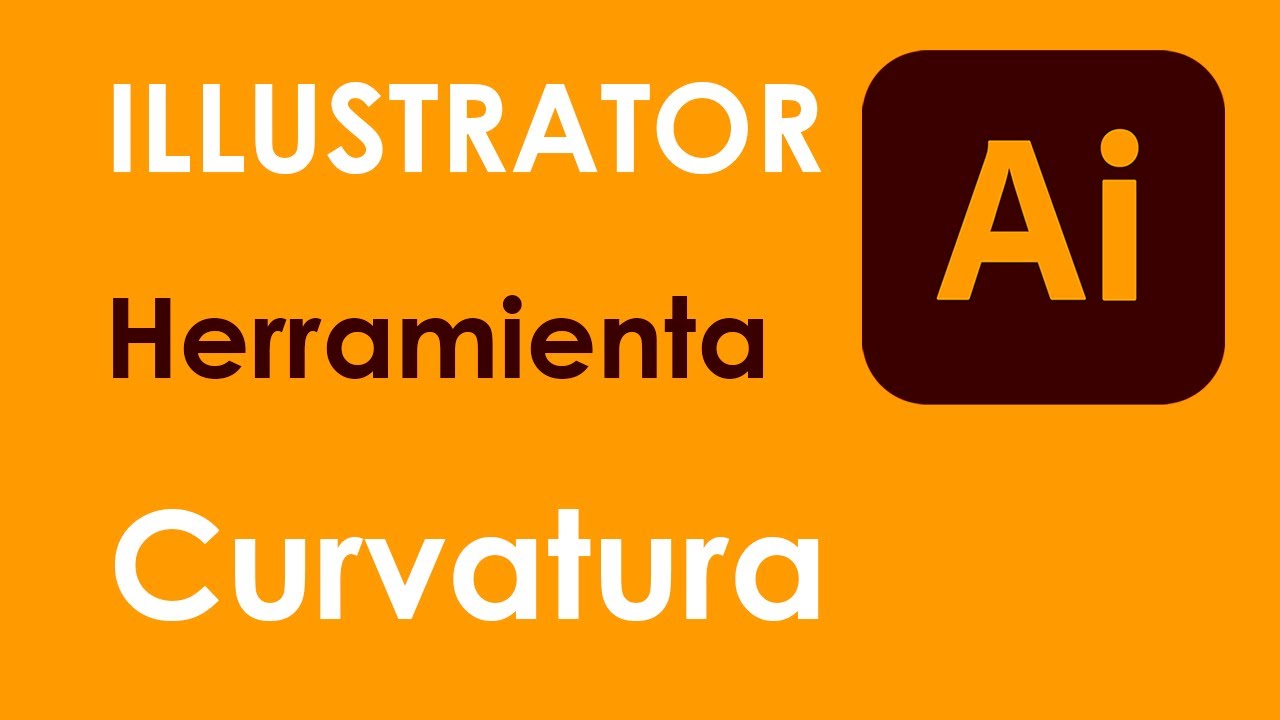 Herramienta Curvatura de Adobe Illustrator - YouTube