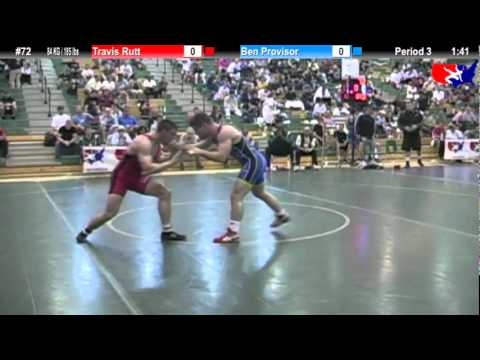 Sunkist Greco 84kg - Travis Rutt vs. Ben Provisor - YouTube
