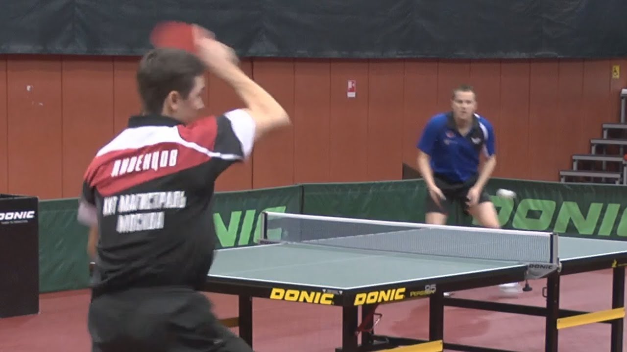Alexey LIVENTSOV vs Finn TUGWELL ETTU Cup 2013-2014 Moscow, Krylatsky ...