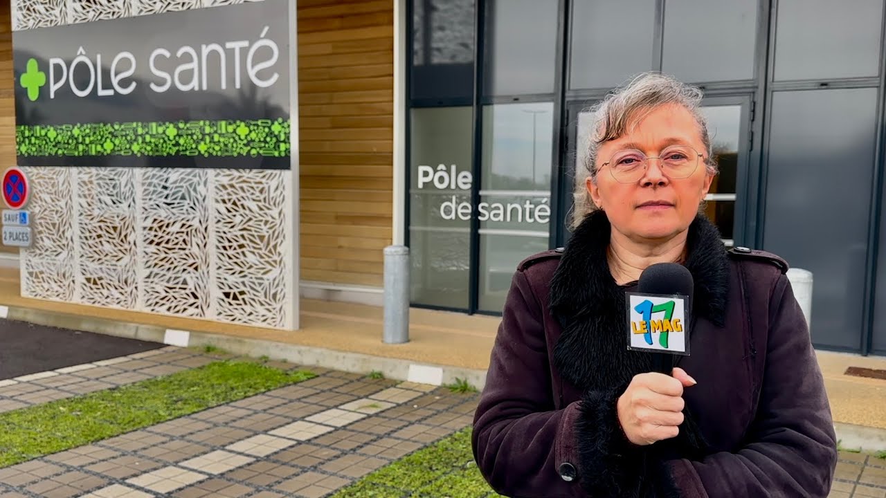 Échillais : Une petite commune pallie au désert médical - YouTube