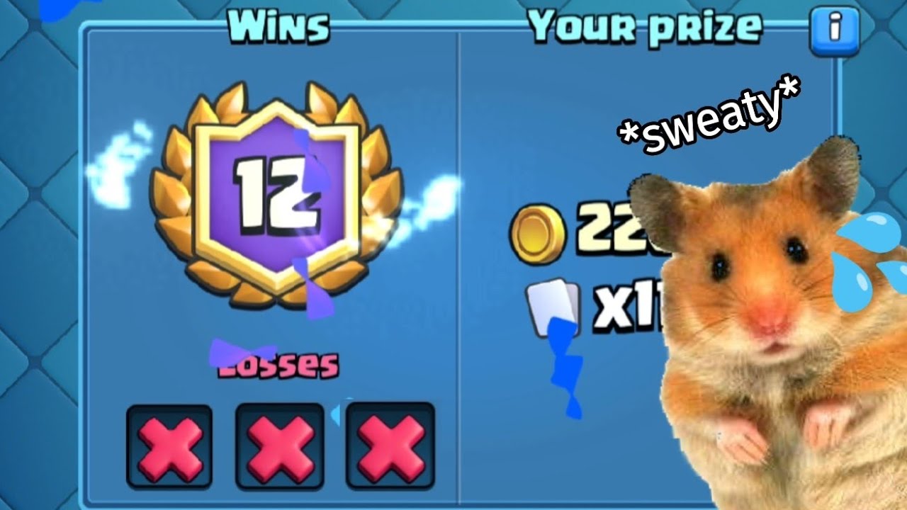 Clash Royale - 12 Wins in Mega Draft Challenge - YouTube