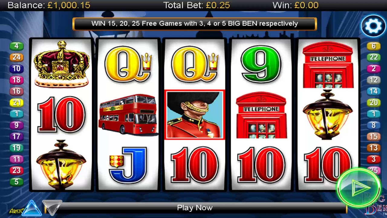 BIG BEN SLOT MACHINE ONLINE FROM PENNY SLOT MACHINES COM FREE SLOTS ...