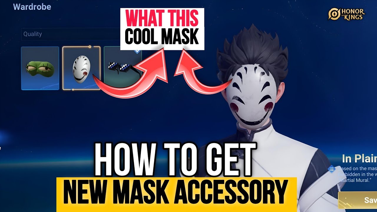 "Get new Cool Mask for Flowborn | Easy Step |Honor of Kings" - YouTube
