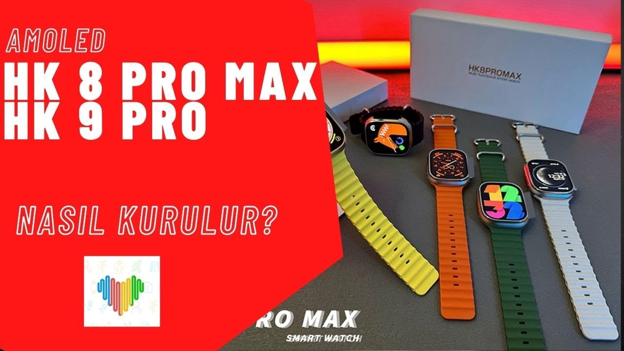 HK 9 PRO ve HK 8 PRO MAX NASIL KURULUR? Wearfit Pro Uygulaması Kurulumu ...