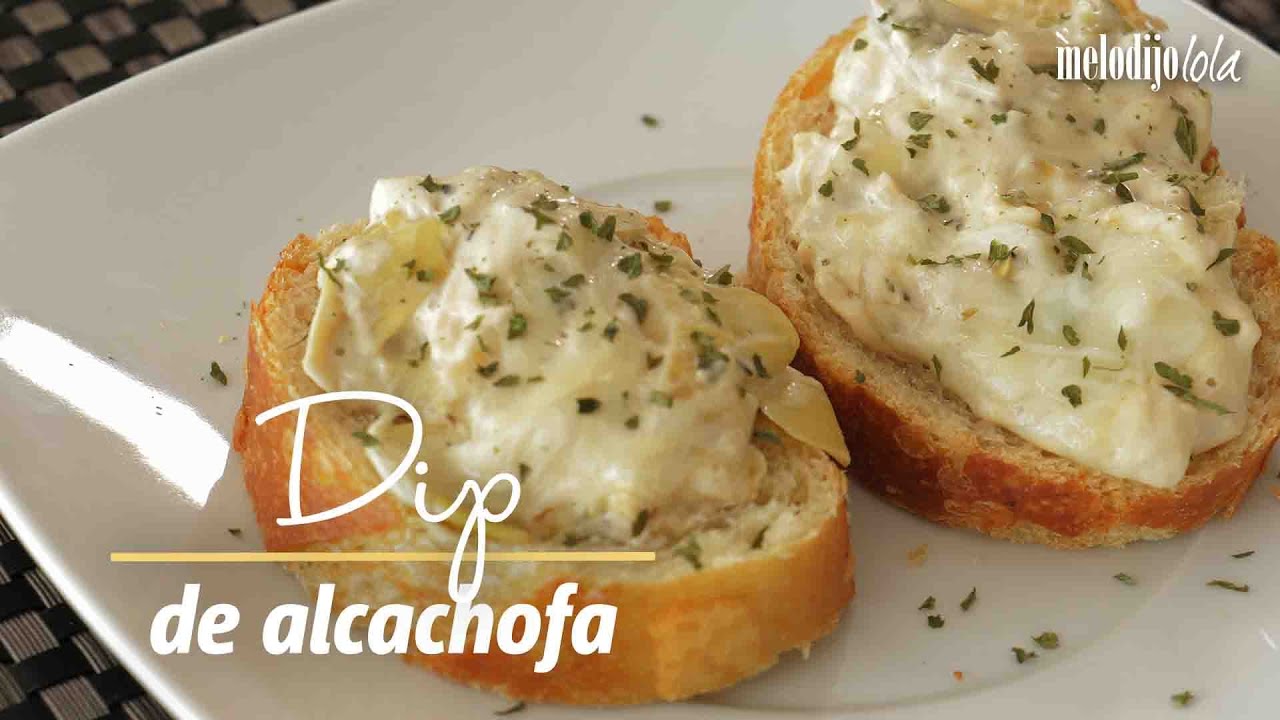Dip de alcachofa calientito | Entradas fáciles y rápidas | A comer y a ...
