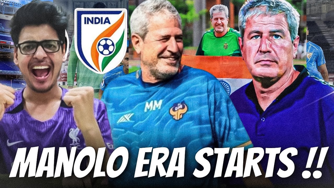 Manolo Marquez New Head Coach Of Indian Football Team, Don Manolo Era ...
