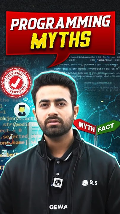 Let’s Break All The Myths about programming 😵!! #shorts #pwskills - YouTube