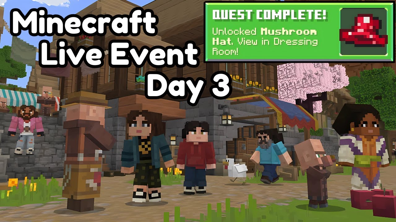 Minecraft Movie Live Event - Day 3 Quest - Kill 200 Enemies - YouTube